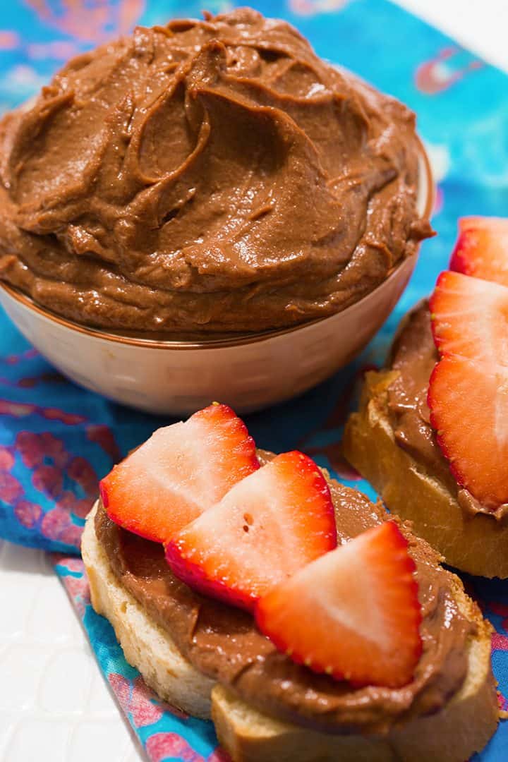 Healthy Vegan Nutella - Ashley Diana
