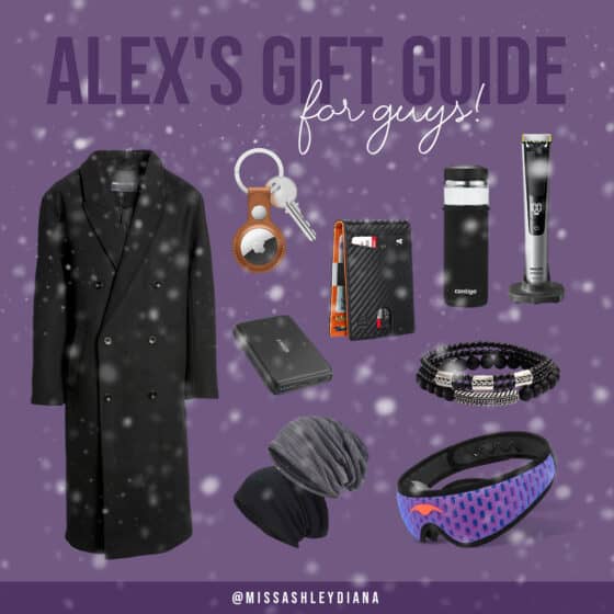 Alex's Gift Guide For Guys - Ashley Diana